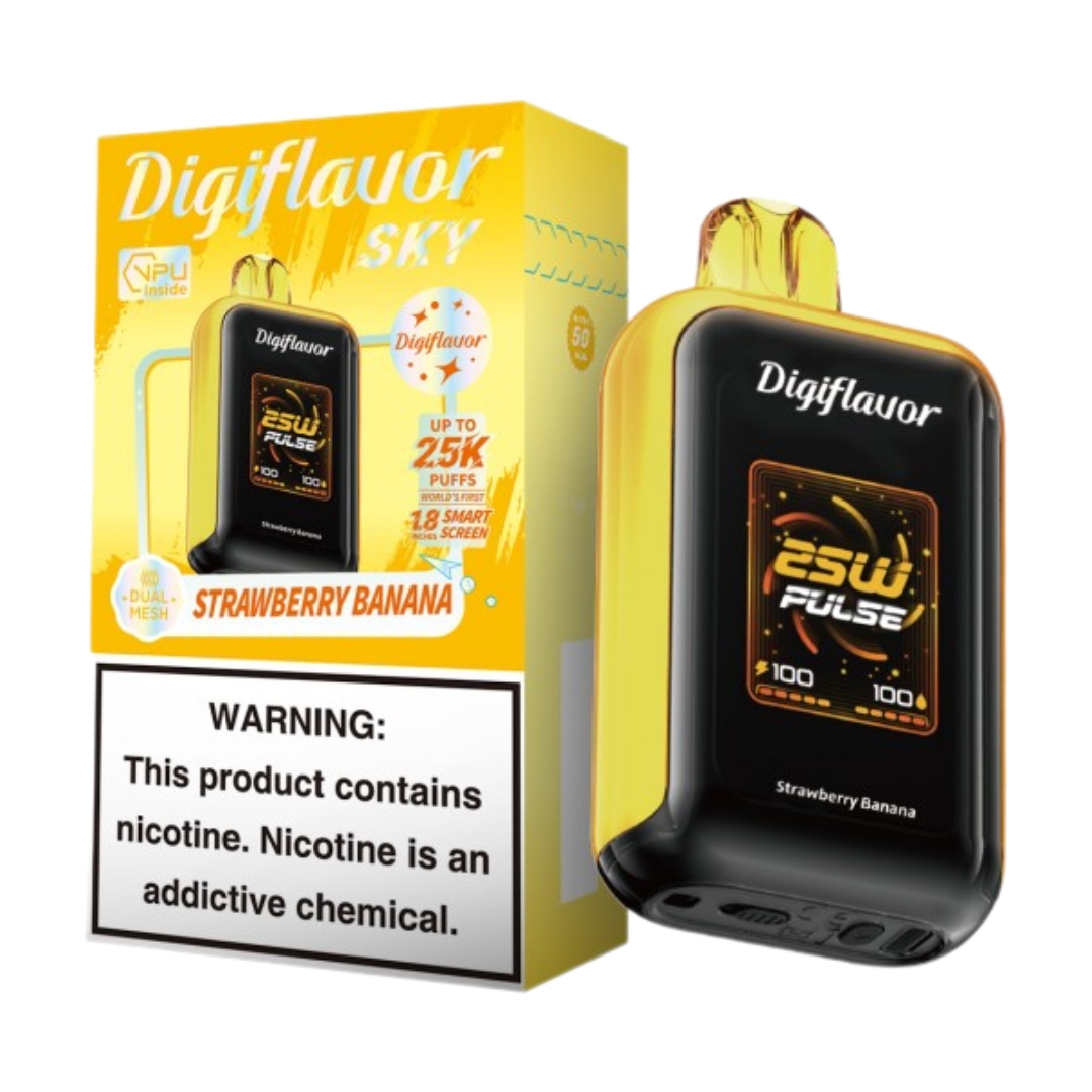 DigiFlavor - Sky Disposable Vape 25000 Puffs 16mL 5% Nic 5pcs/Box | TKW ...