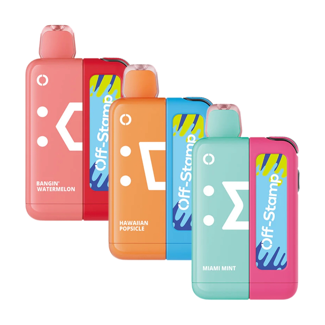 Off-Stamp X-Cube Disposable Vape Kit 25000 Puffs 18mL 5% Nic 5pcs/Box ...