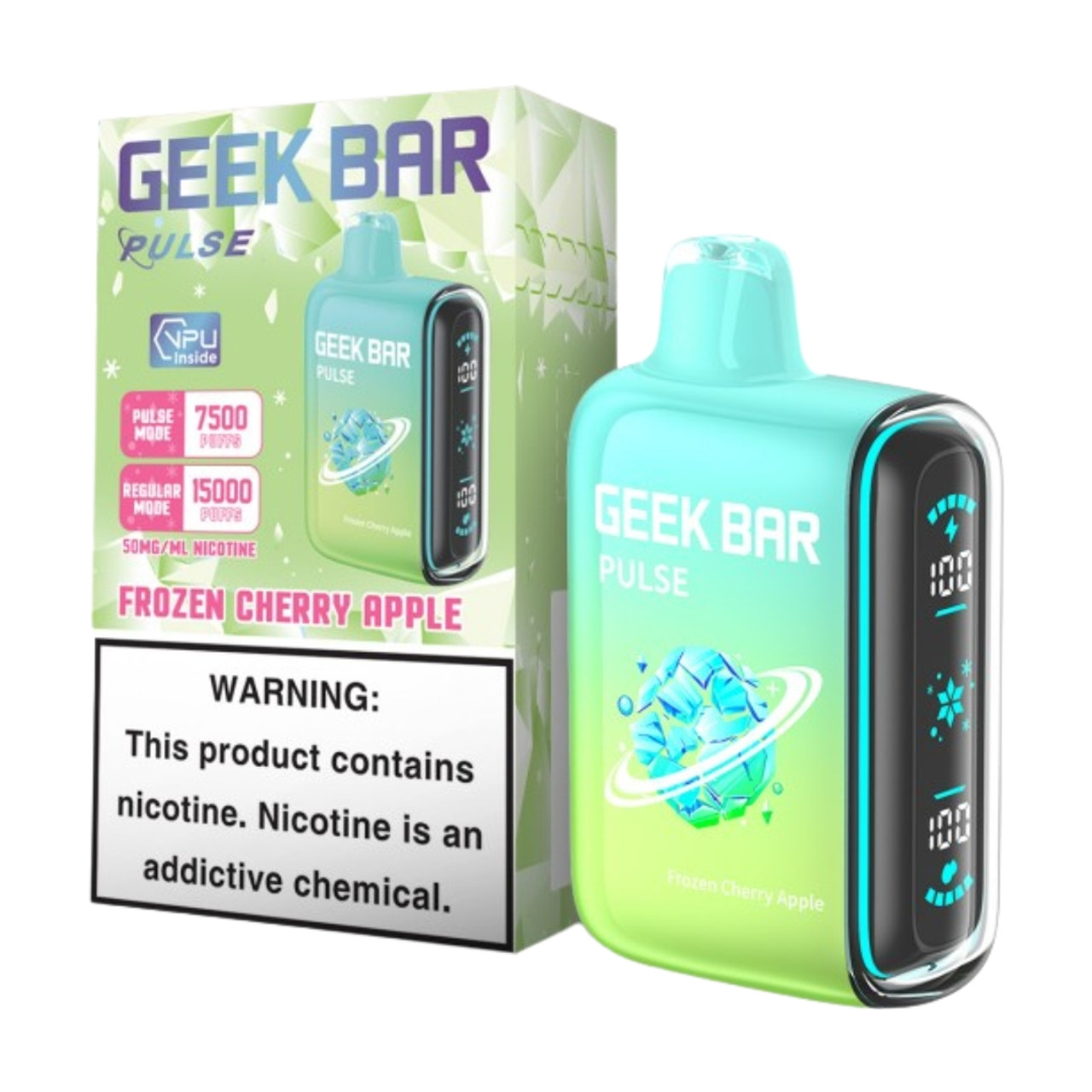 Geek Bar Pulse Disposable Vape 15000 Puffs 16mL 5% Nic 5pcs/Box | TKW ...