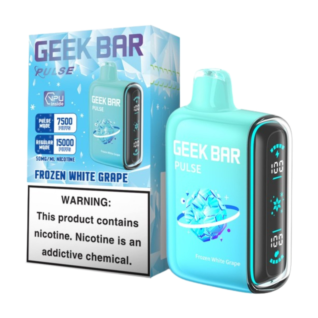 Geek Bar Pulse Disposable Vape 15000 Puffs 16mL 5% Nic 5pcs/Box | TKW ...