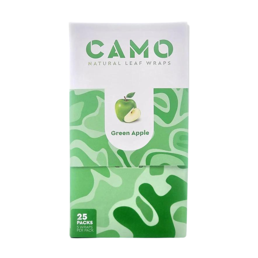 Camo Natural Leaf Wraps 25pcs/Box | TKW Distro