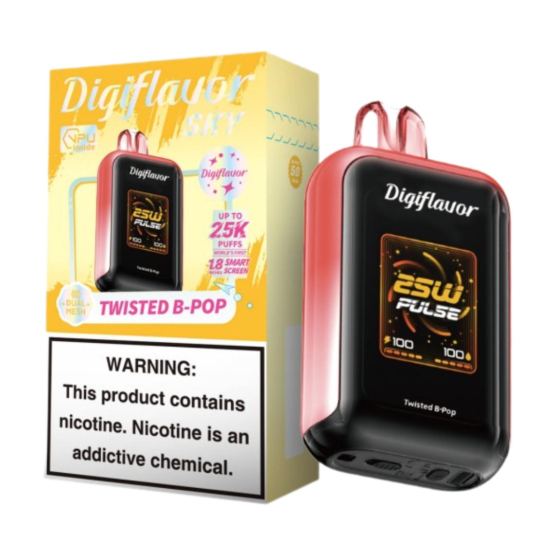 DigiFlavor - Sky Disposable Vape 25000 Puffs 16mL 5% Nic 5pcs/Box | TKW ...