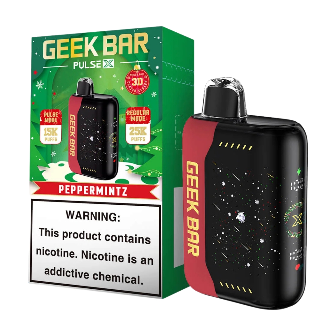 Geek Bar Pulse X Disposable Vape 25000 Puffs 18mL 5% Nic 5pcs/Box | TKW ...