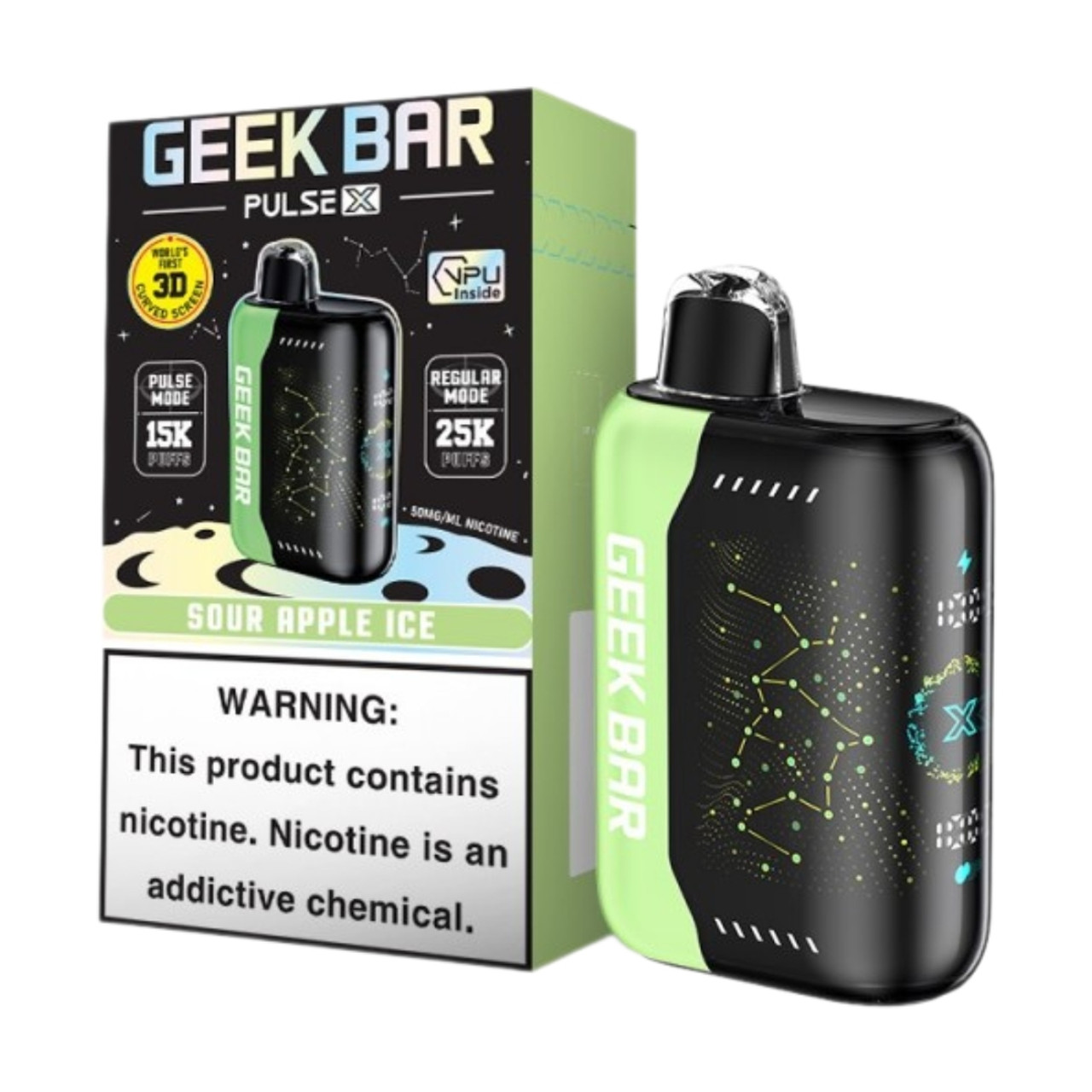 Geek Bar Pulse X Disposable Vape 25000 Puffs 18mL 5% Nic 5pcs/Box | TKW ...