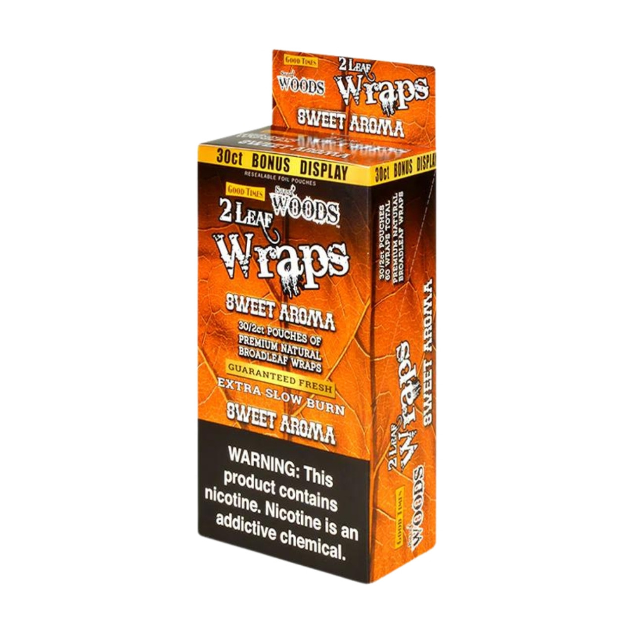 Good Times Sweet Woods Leaf Wraps (30/2pcs)/Box | TKW Distro