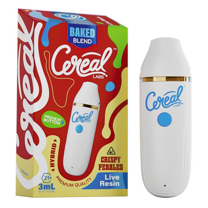 CEREAL LABS BAKED BLEND LIVE RESIN 3G DISPOSABLE DISPLAY OF 5. Shop now ...