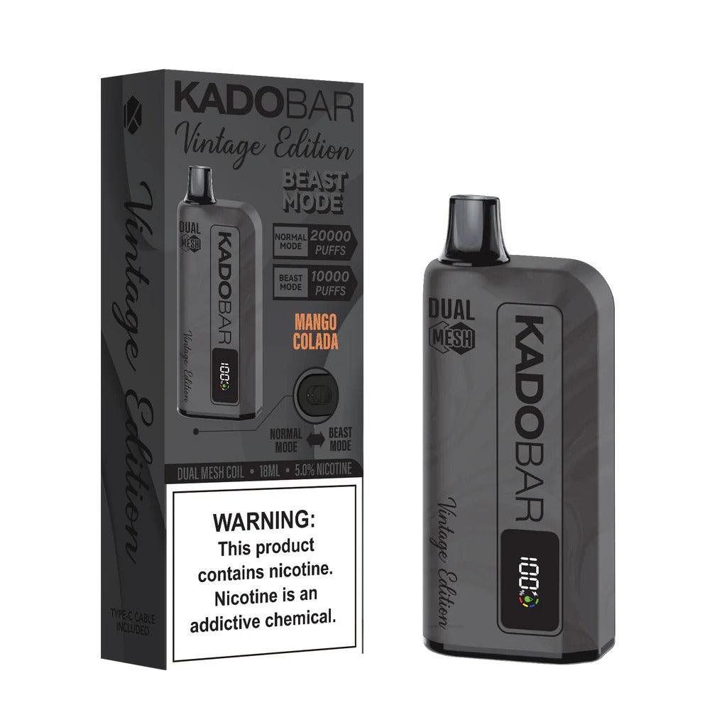 KADOBAR VINTAGE EDITION 20,000 PUFFS 18ML DISPOSABLE DISPLAY OF 5 ...