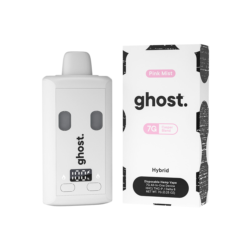 Ghost Hemp Casper Blend All In One Disposables Display Of 5 (7G)