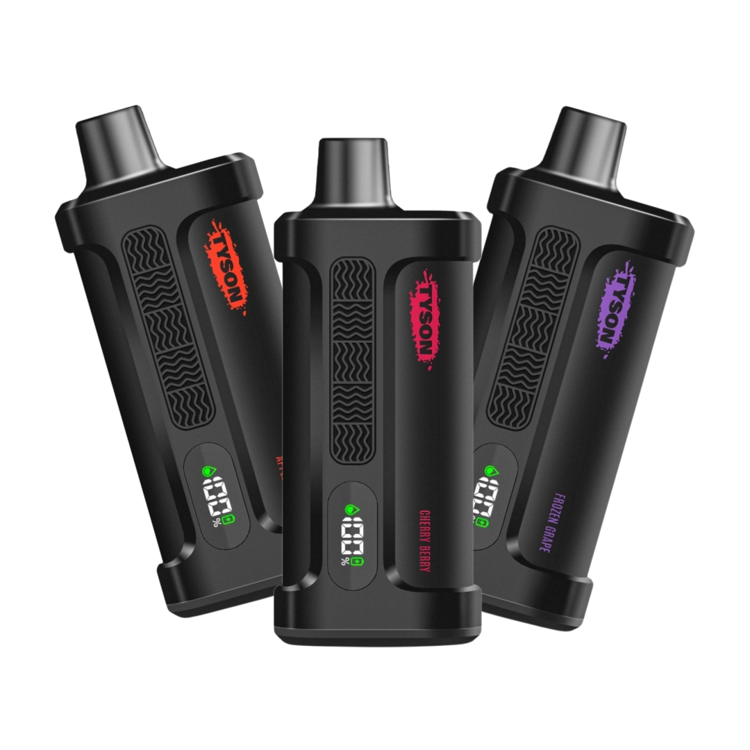 Tyson 2.0 Iron Mike Disposable Vape 15000 Puffs 14mL 5% Nic 5pcs/Box ...