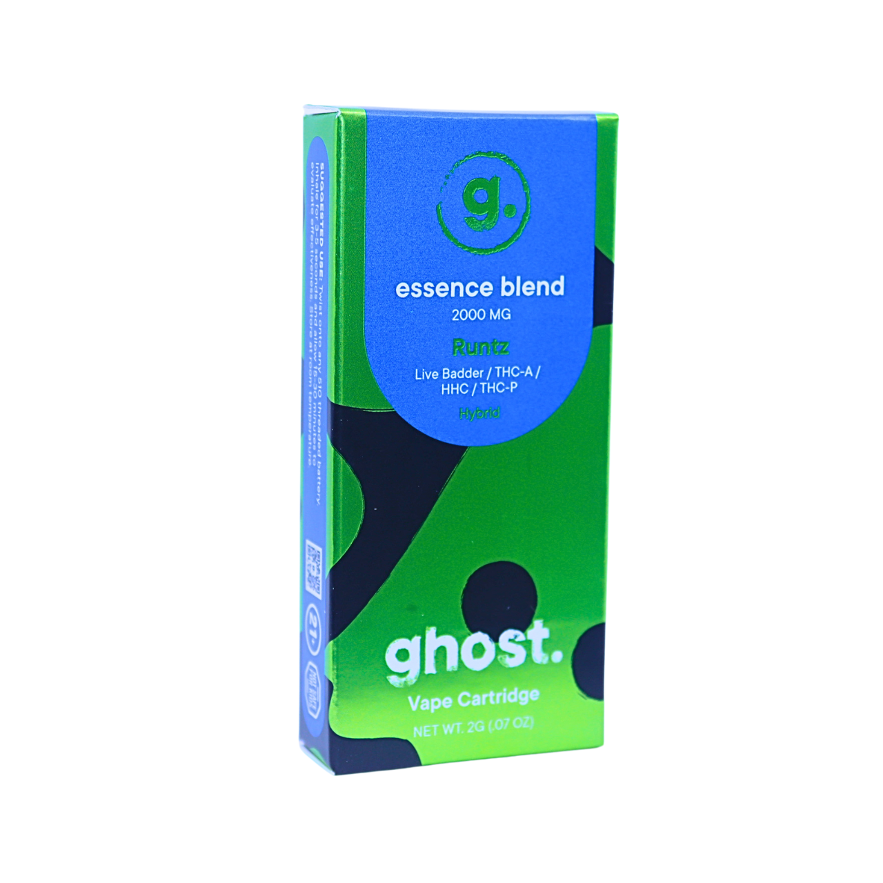 GHOST. ESSENCE BLEND LIVE BADDER | THCA | HHC | THCP 2G CARTRIDGE ...