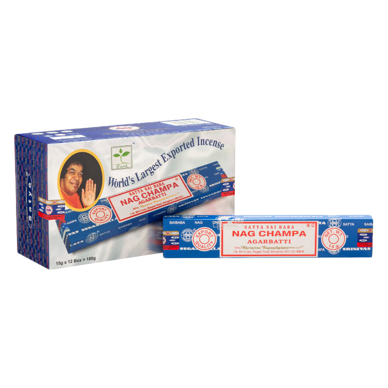 Satya 15G Incense Display Of 12